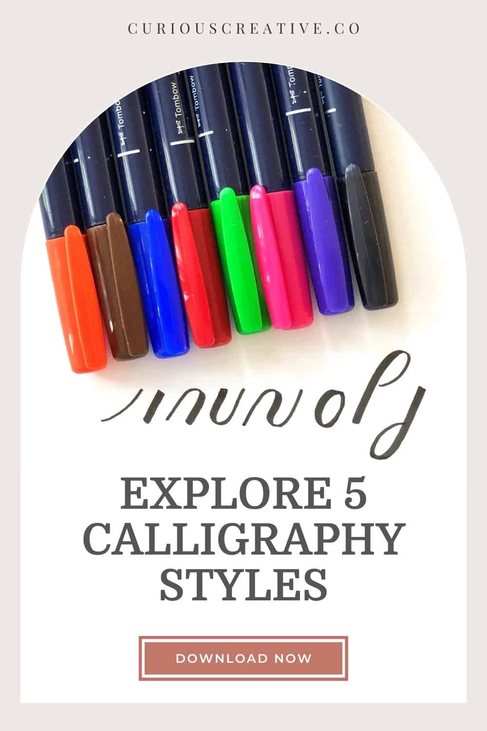 5 Ways to Write Watermelon in Modern Calligraphy - Curious Creative Studio