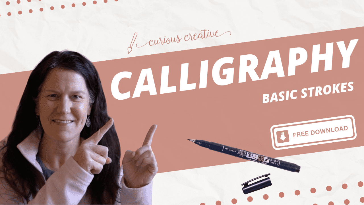 Learn Modern Calligraphy. Start with the Basic Strokes - Curious ...